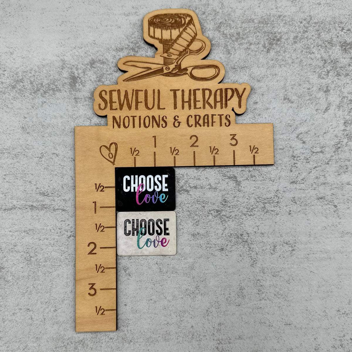 CHOOSE LOVE Cork Label Tags – Sewful Therapy - Notions & Crafts