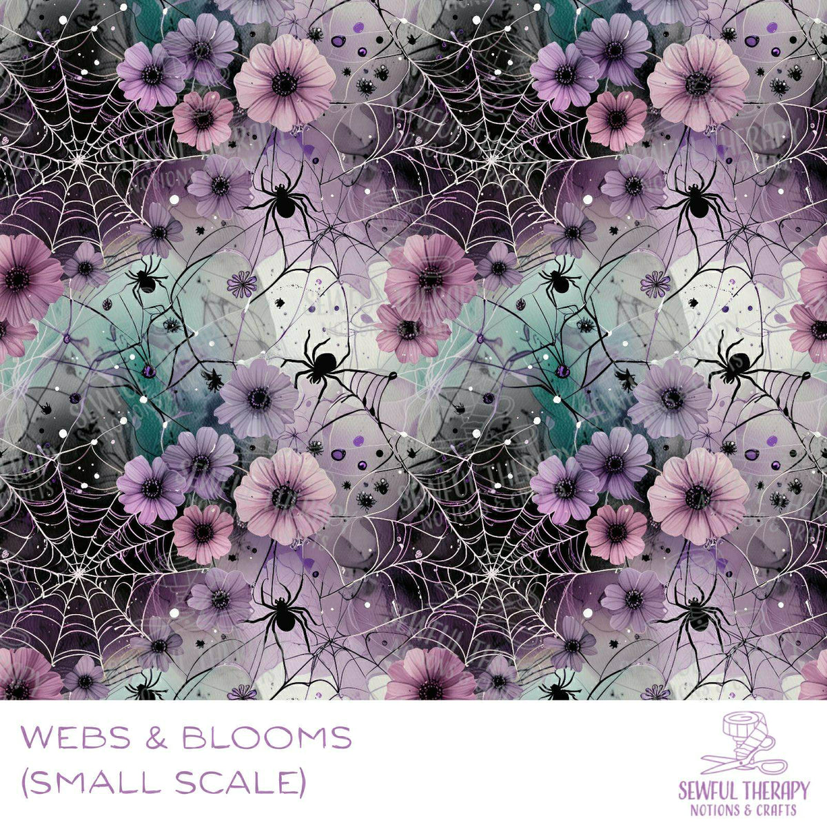Webs & Blooms Hexatex (YD) – Sewful Therapy - Notions & Crafts