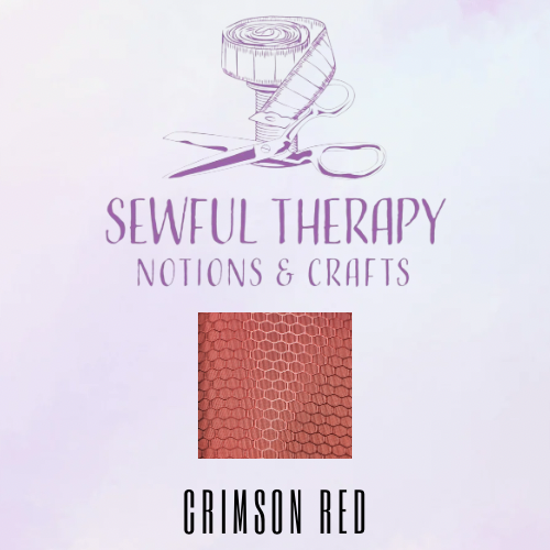 Hex Polyester Ripstop 420D Crimson Red (Yard) – Sewful Therapy ...