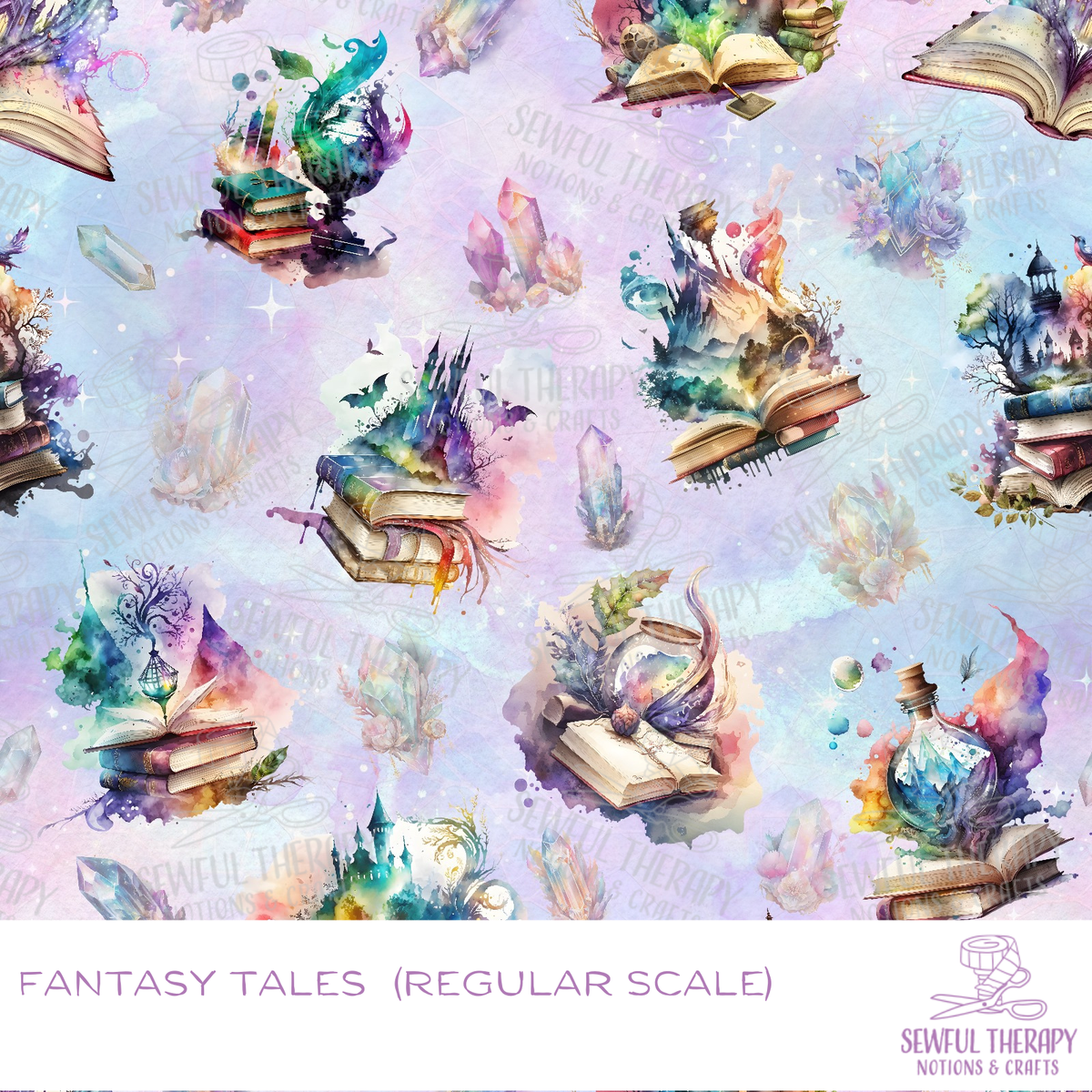 Sewful Adhesive Hexatex 420D (HALF Yard): Fantasy Tales – Sewful ...